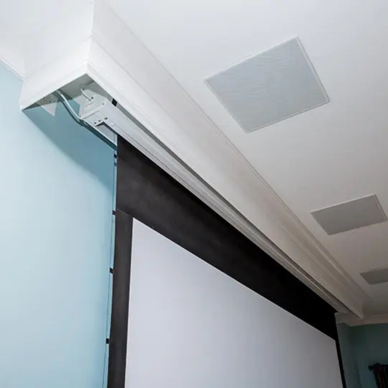 Motorised Projector Screen Installation in Singapore – Musicshop