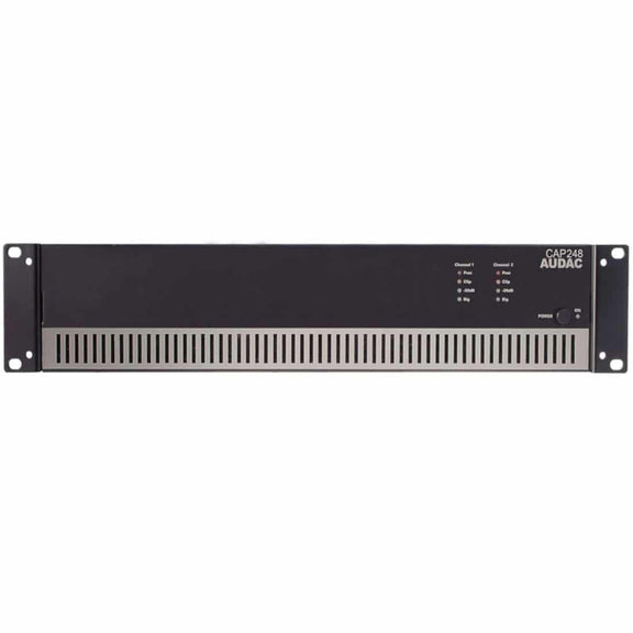 Audac CAP248 Dual-Channel Power Amplifier 2 X 480w 100v | Musicshop SG